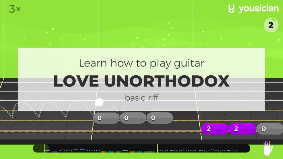 Learn how to play Love Unorthodox on Guitar | Yousician