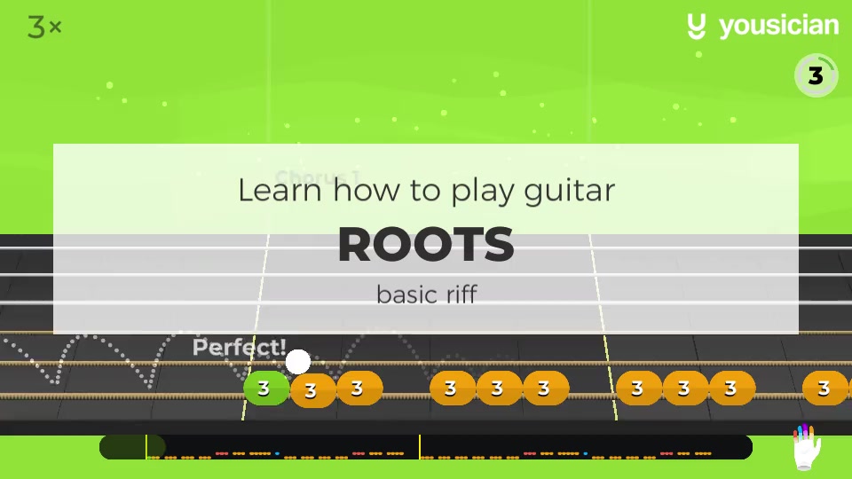 Learn how to play Roots on Guitar | Yousician