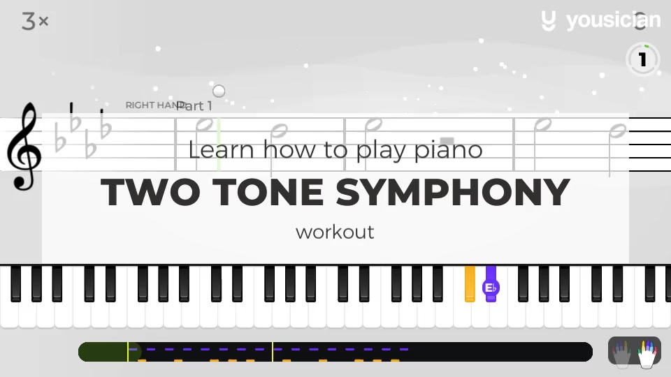 Learn how to play Two Tone Symphony on Piano | Yousician