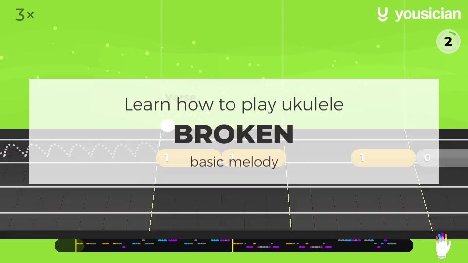Learn how to play Broken on Ukulele | Yousician