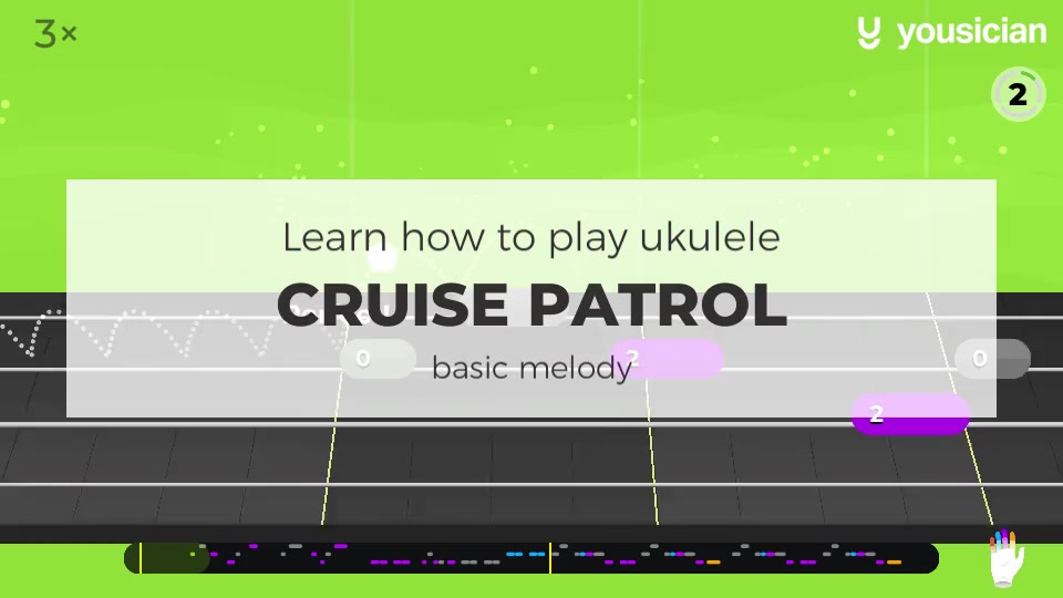 Learn how to play Cruise Patrol on Ukulele | Yousician