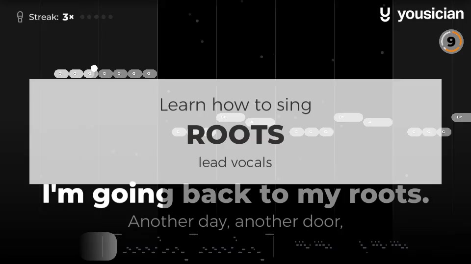 Learn how to sing Roots | Yousician