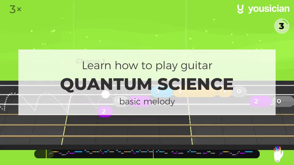 Learn how to play Quantum Science on Guitar | Yousician
