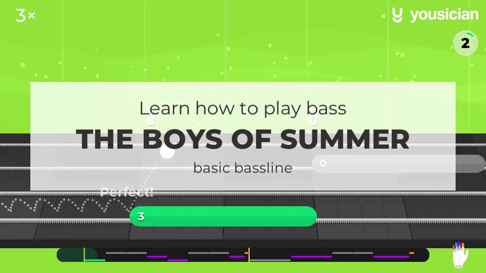 Learn how to play The Boys Of Summer on Bass | Yousician
