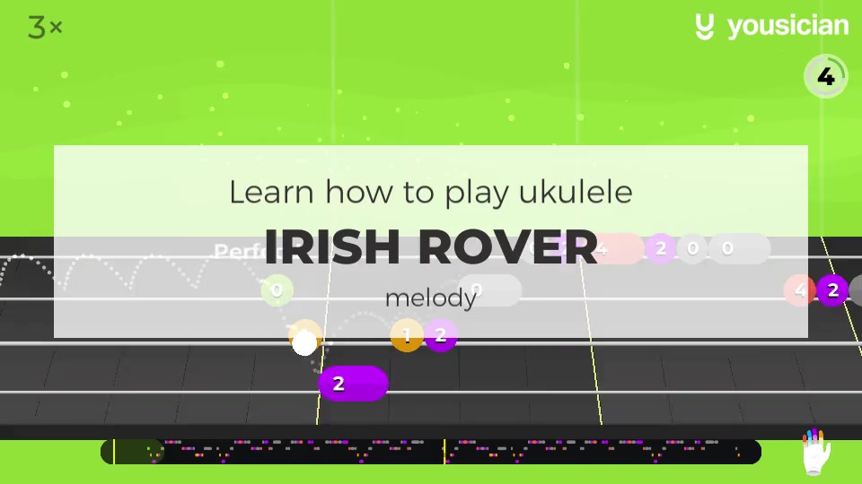 Learn how to play Irish Rover on Ukulele | Yousician