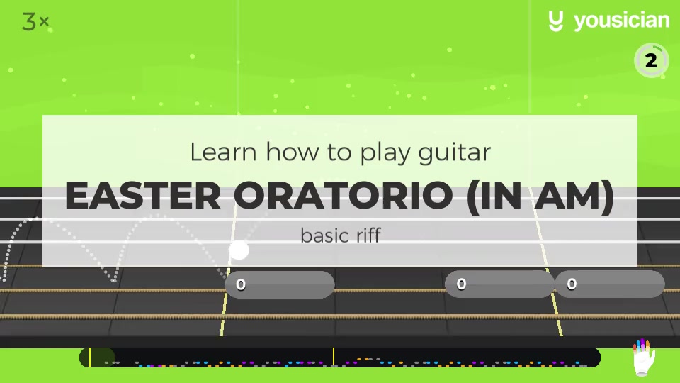 Learn how to play Easter Oratorio on Guitar | Yousician