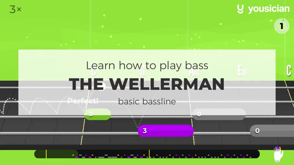 Learn how to play The Wellerman on Bass | Yousician