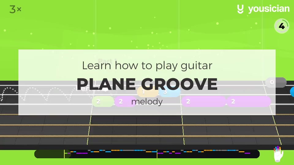 Learn how to play Plane Groove on Guitar | Yousician