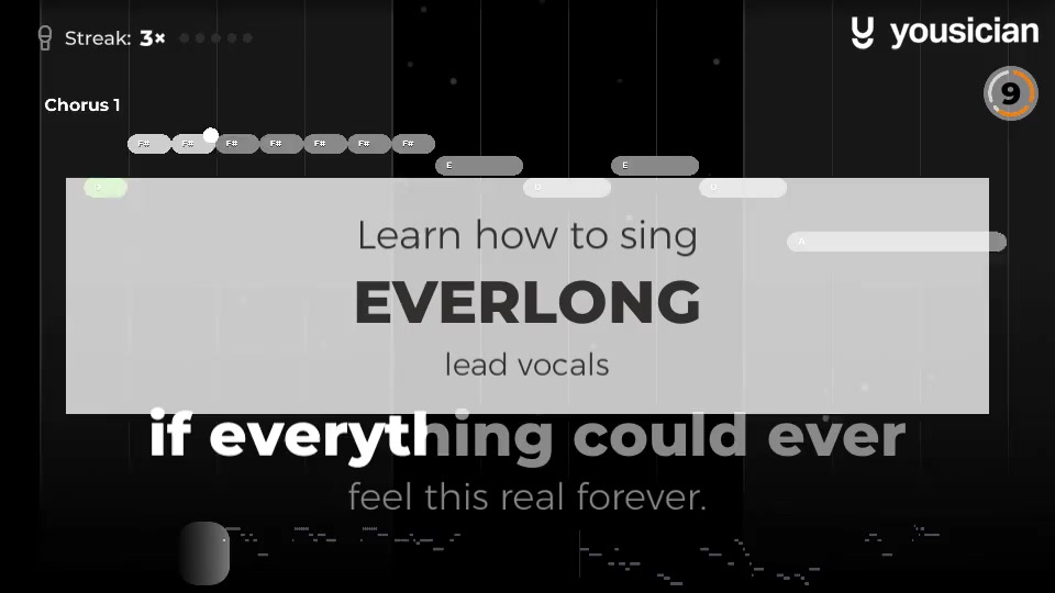 Learn how to sing Everlong | Yousician