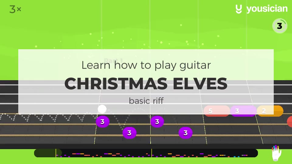 Learn how to play Christmas Elves on Guitar | Yousician