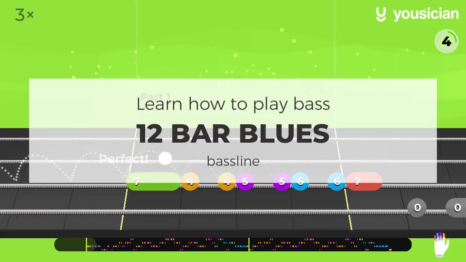 Learn how to play 12 Bar Blues on Bass | Yousician