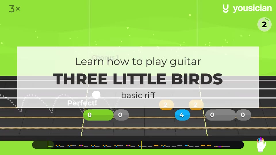 Guitar Chords For Three Little Birds
