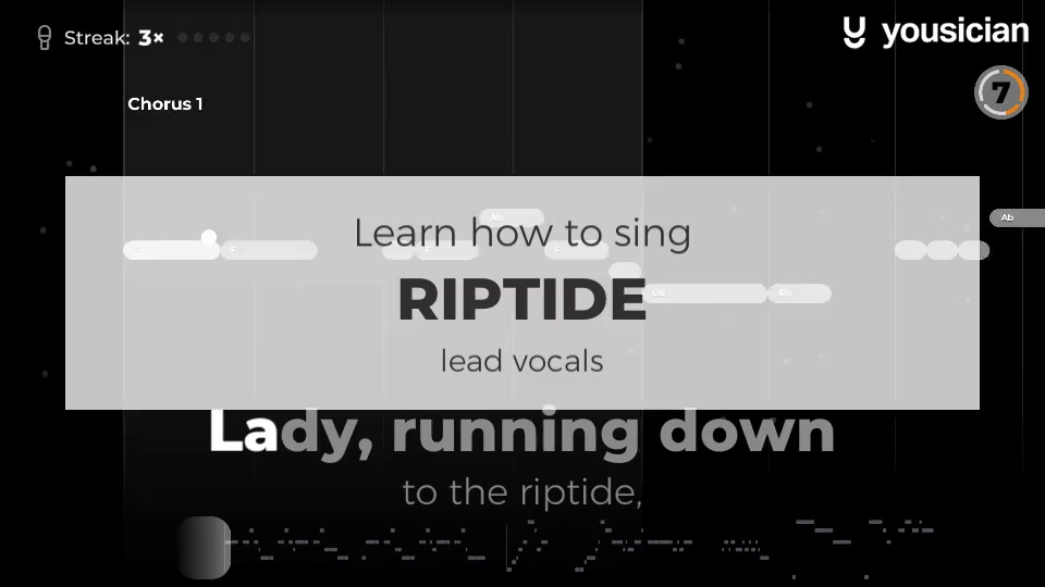 Learn how to sing Riptide | Yousician