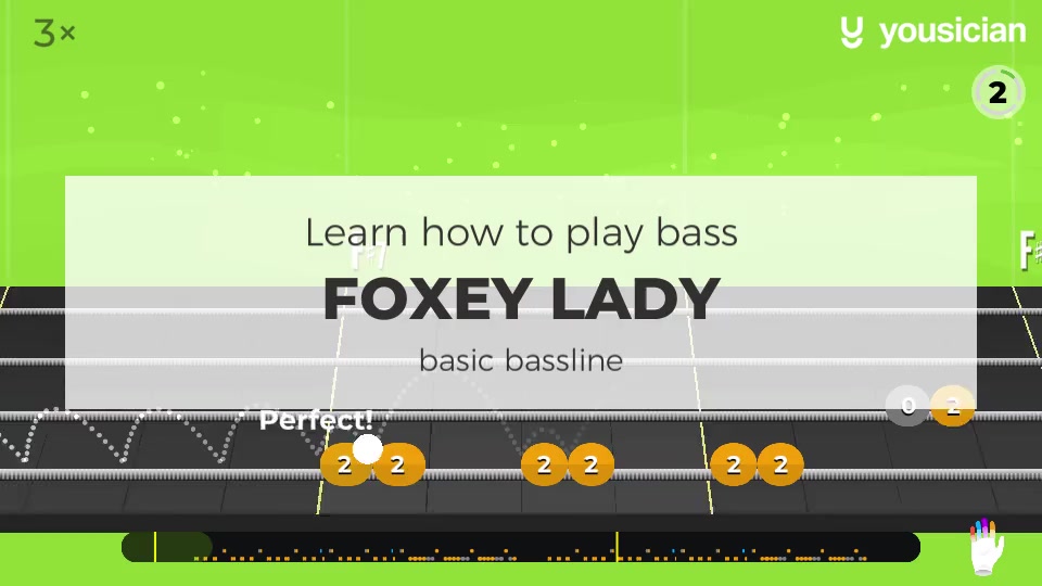 Learn how to play Foxey Lady on bass - Yousician