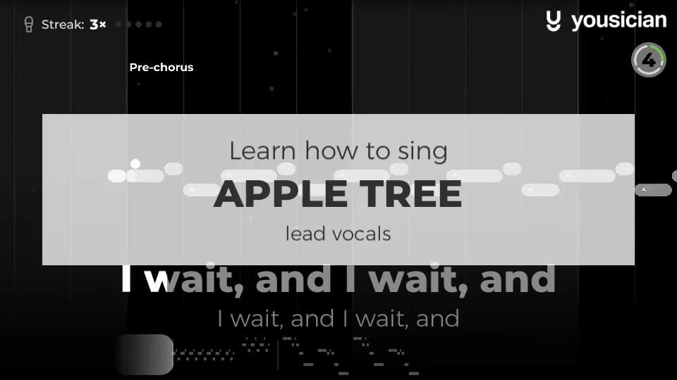 Learn how to sing Apple Tree | Yousician