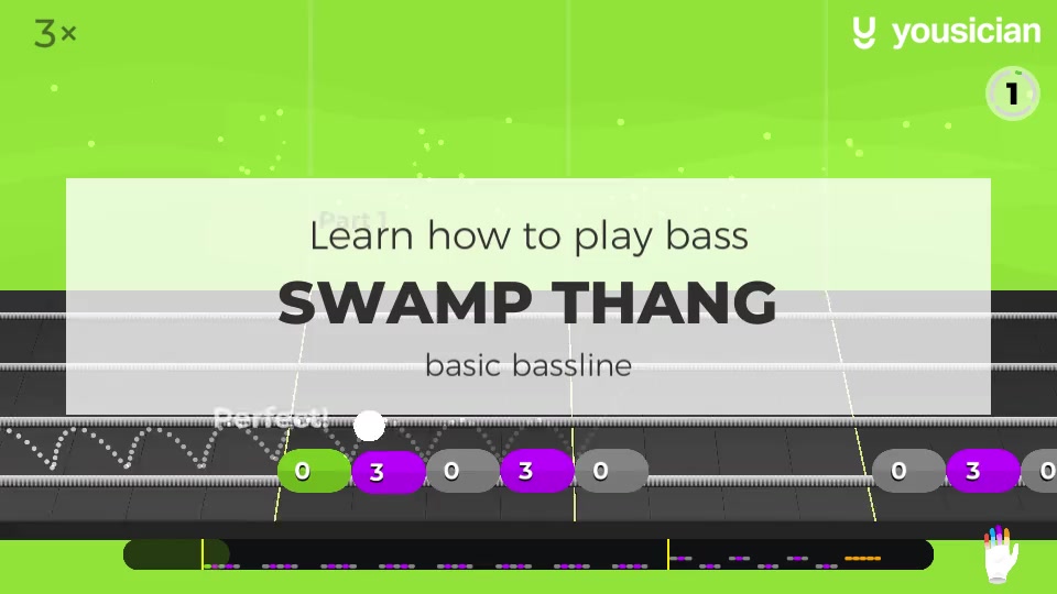 Learn how to play Swamp Thang on Bass | Yousician