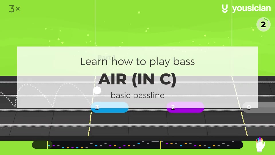Learn how to play Air on Bass | Yousician