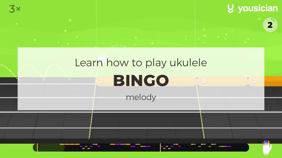Learn how to play Bingo on Ukulele | Yousician