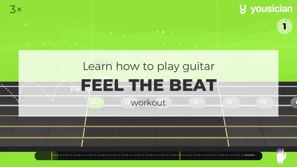 Learn how to play Feel The Beat on Guitar | Yousician