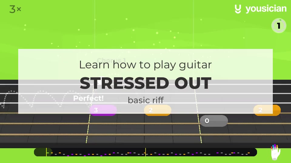 Learn how to play Stressed Out on Guitar | Yousician